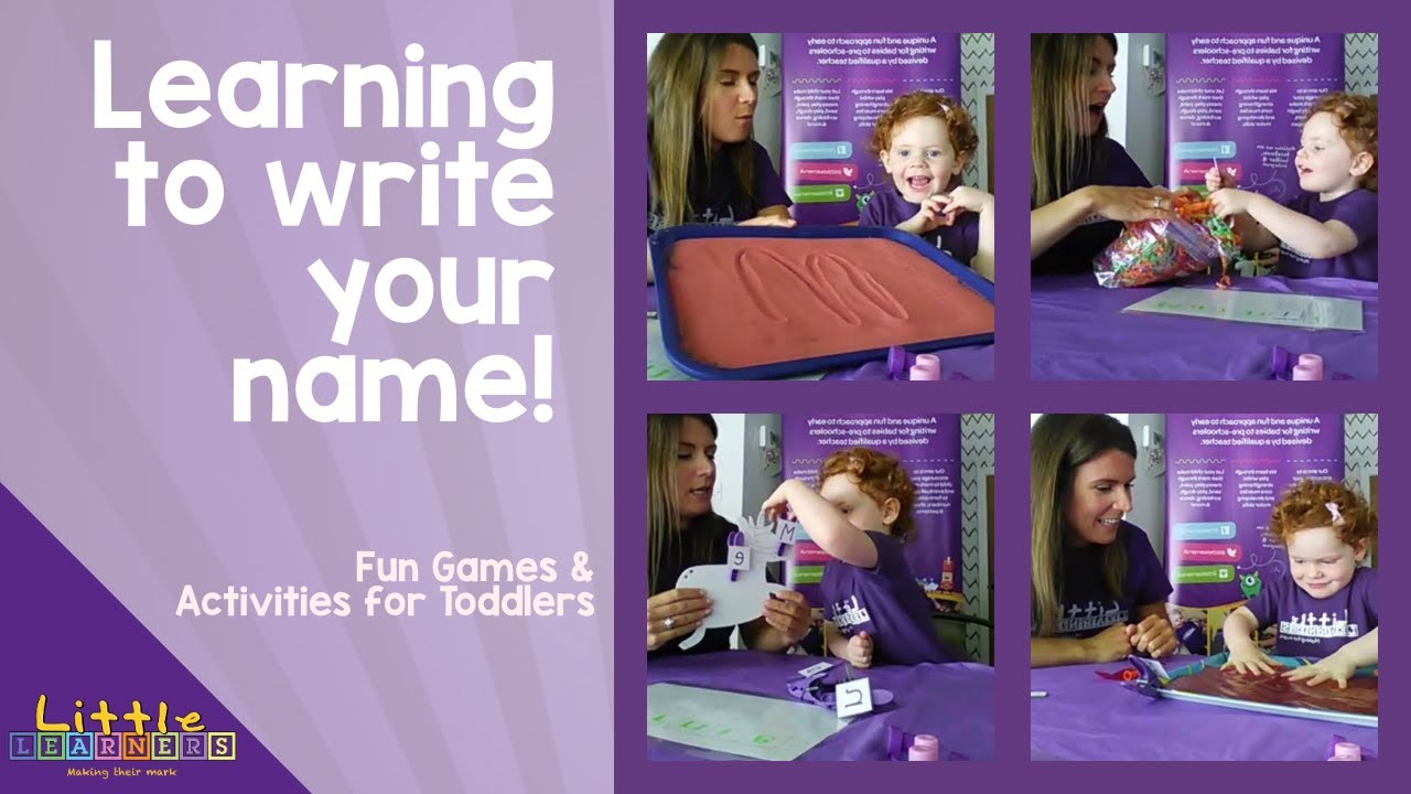 Learn To Write Your Name Activities Games Name Writing For Toddlers Learn To Write Your Name Activities Games Name Writing For Toddlers