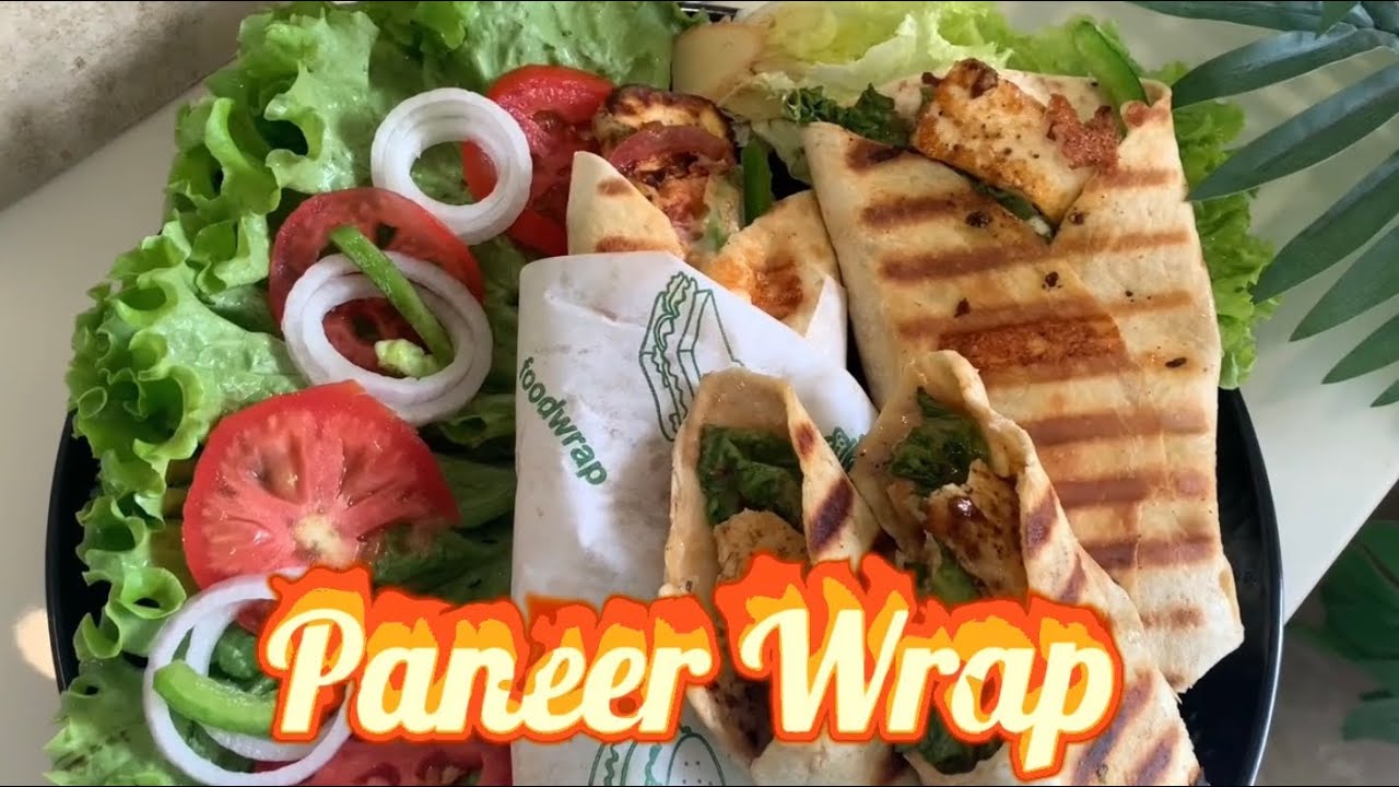 Paneer Wrap | MC Donald style Paneer Wrap| easy paneer wrap - YouTube