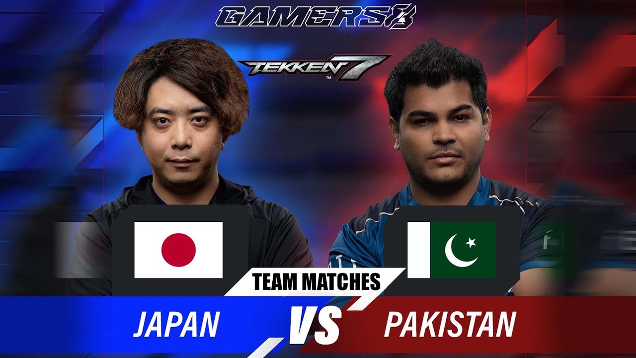 Pakistan vs Japan - Team 3v3 Gamer8 TEKKEN 7 Nations Cup 2023 - YouTube