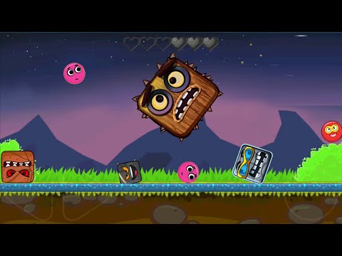 RED BALL 4 SPONGEBOB AMONG BALL &SUPER BALL 'FUSION BATTLE' with SPONGEBOB BOSS 3 & GOOMBA ALL BOSS