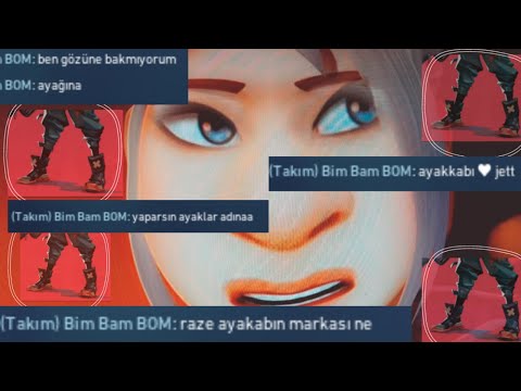 VALORANT AMA AYAK FETİŞİ OLANINDAN  ?!!  / VALORANT TROLL