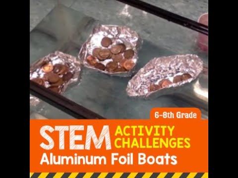 Aluminum Foil Boat Challenge - YouTube