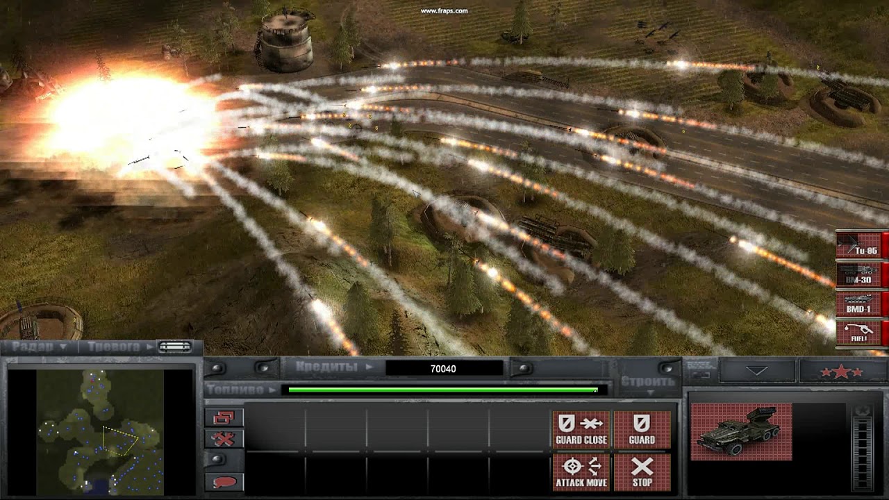 Generals Cold War Crisis - BM-2 rocket launchers - YouTube