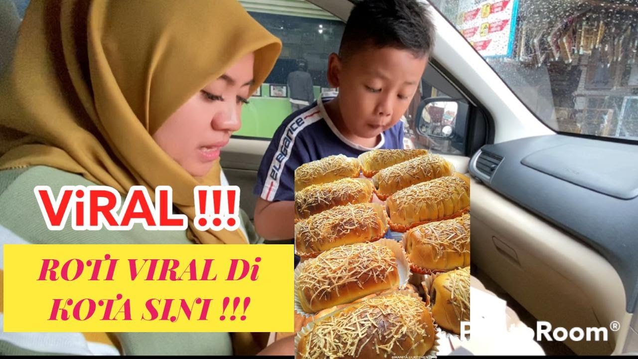 Roti Nirja Banjarmasin , pas lapar dan kehujanan || ROTI VIRAL di ...