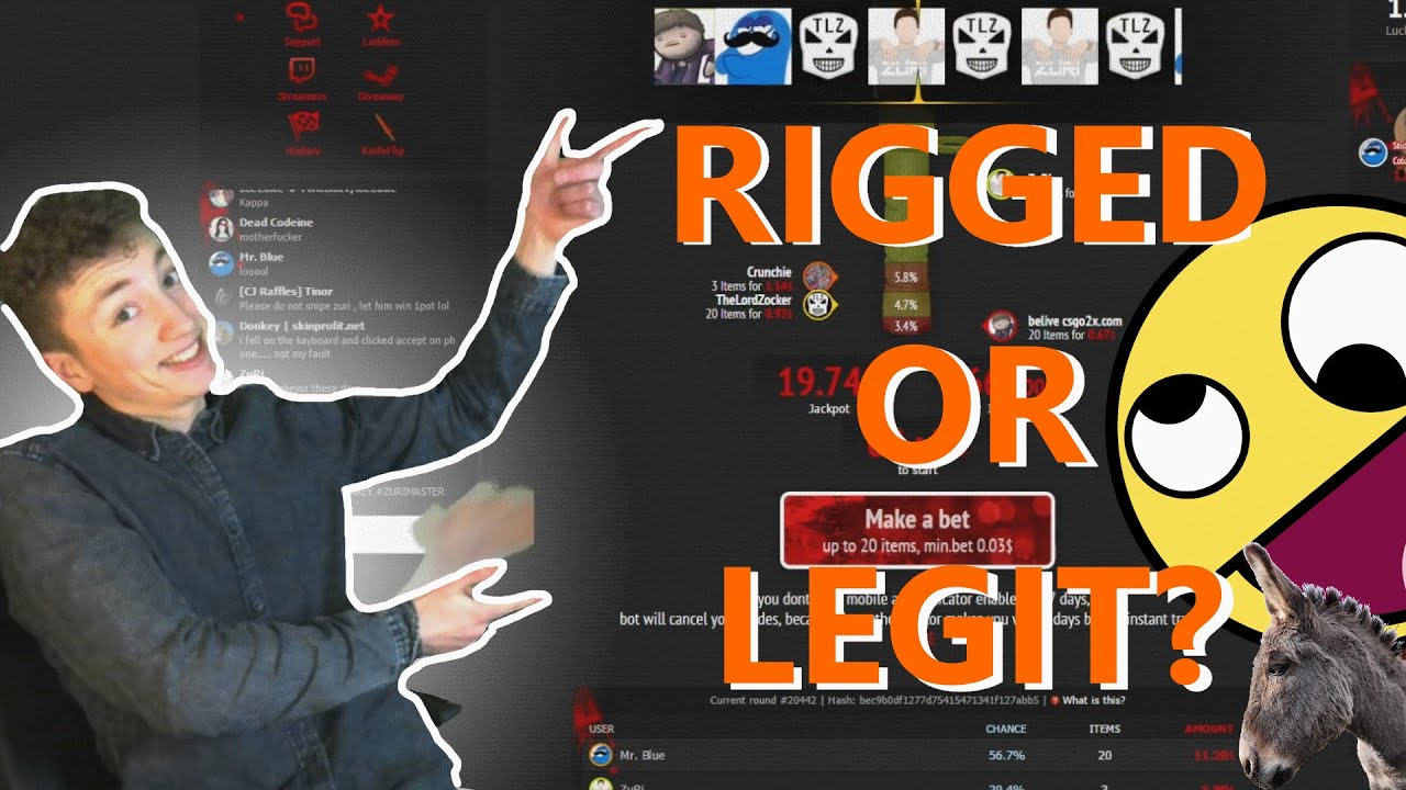 Jackpot Gambling on Csgonerf!!!! Rigged or Legit #6 csgonerf.com - YouTube
