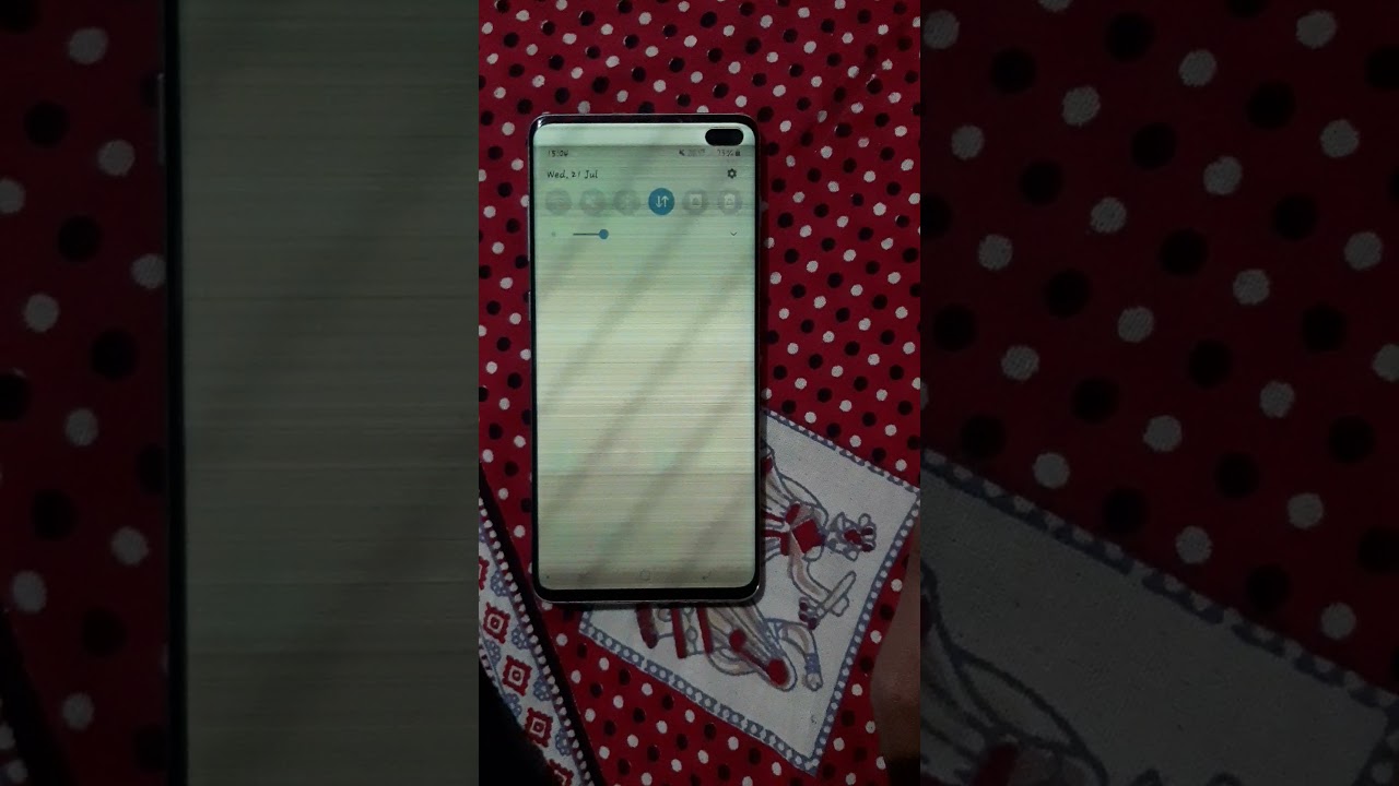 OLED saver for samsung discolored screen - YouTube