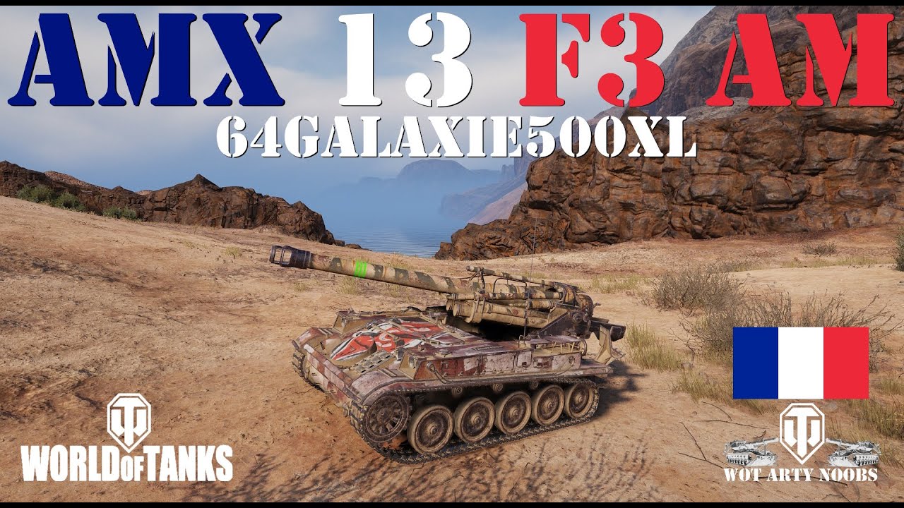 AMX 13 F3 AM - 64Galaxie500XL - YouTube