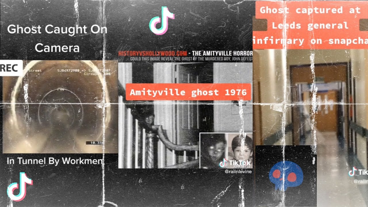 scary tiktok videos 58 - ghost caught on camera - YouTube