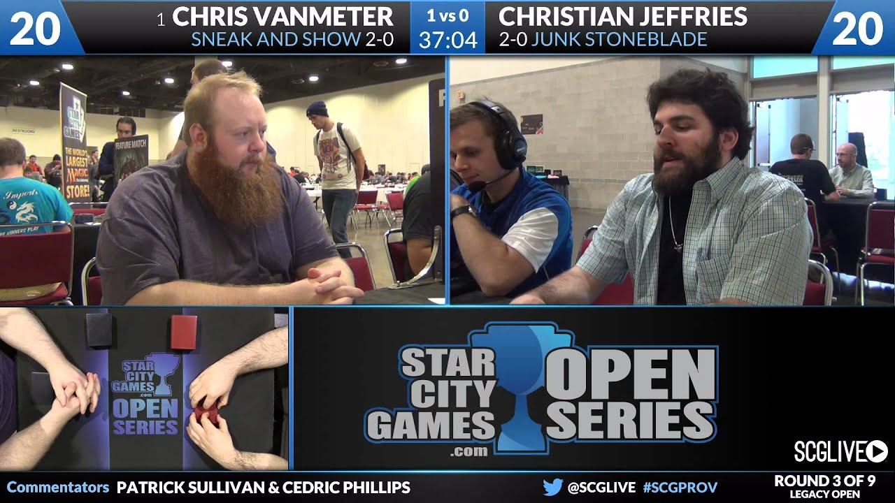 SCGPROV - Legacy - Round 3 - Chris VanMeter vs Christian Jeffries - YouTube