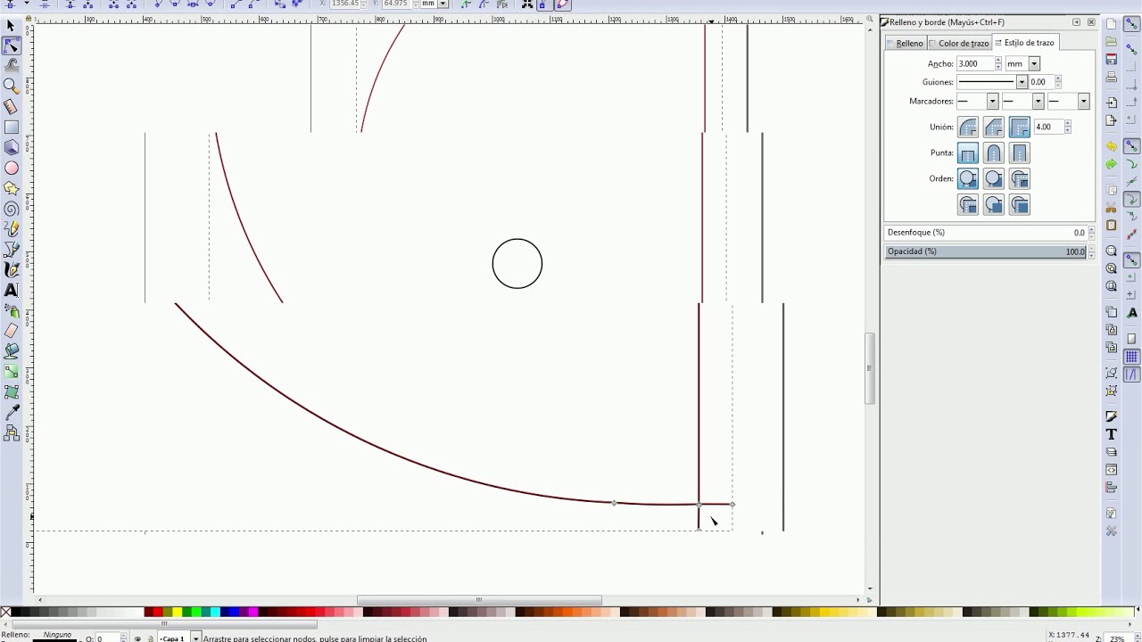 Generar código Gcode con Inkscape para corte CNC - YouTube