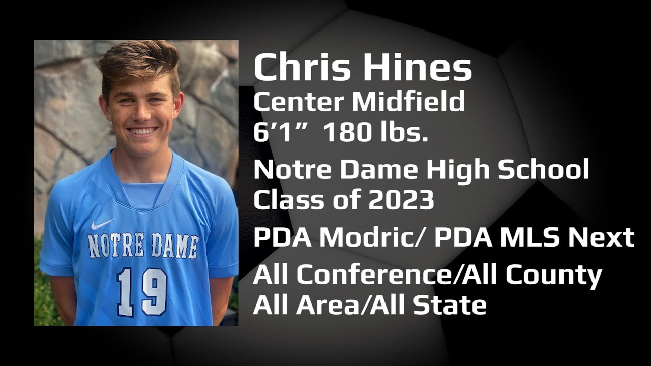 Chris Hines Soccer Highlight Film - YouTube