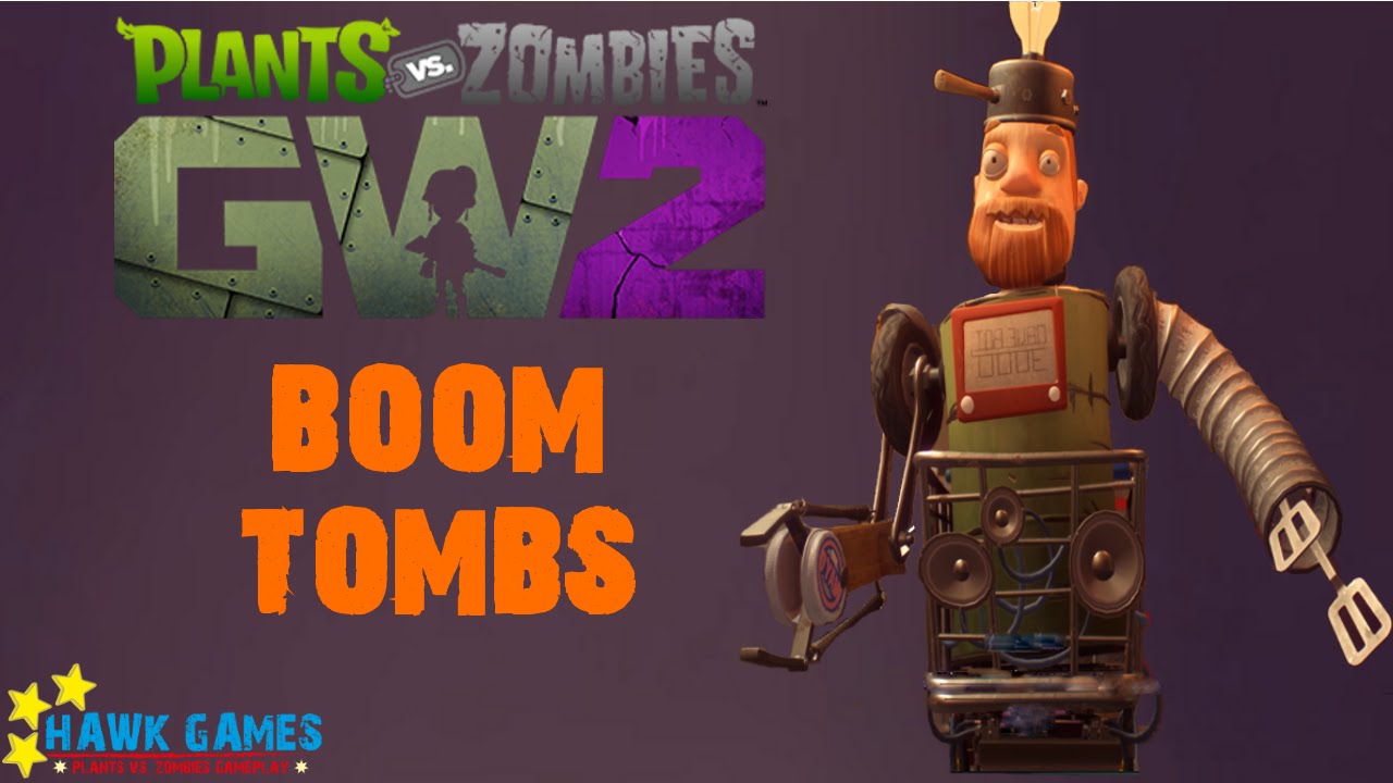 Plants vs. Zombies: Garden Warfare 2 - Dave-bot - Boom Tombs [4K 60FPS ...