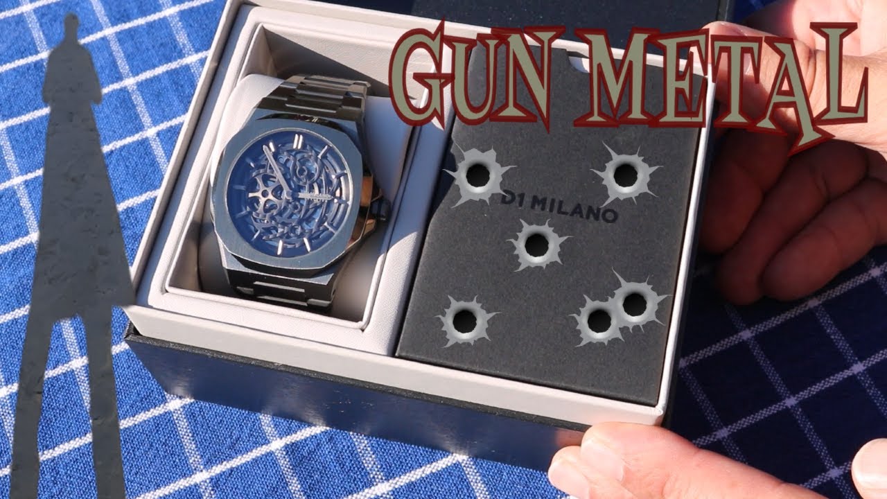D1 MILANO "GUN METAL" - Eine wirklich unterschätzte Marke... ⌚ - YouTube