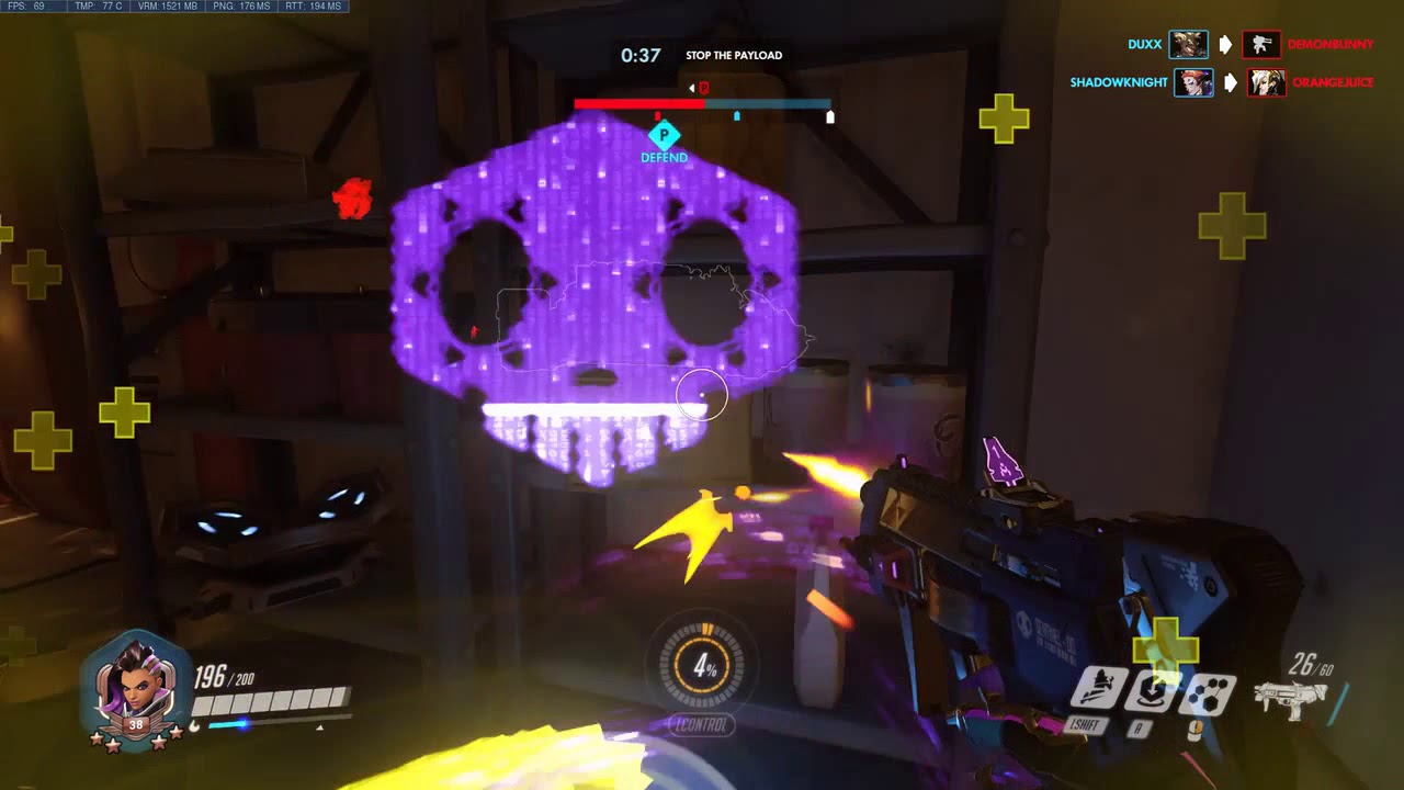 Overwatch Sombra vs Tracer (pre nerf) - YouTube