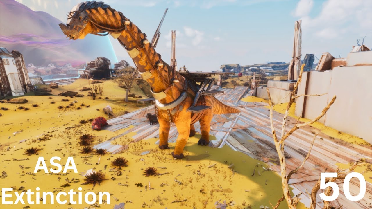 Este Dreadnoughtus Es Increiblemente Fuerte | 4K Extinction Ark ...
