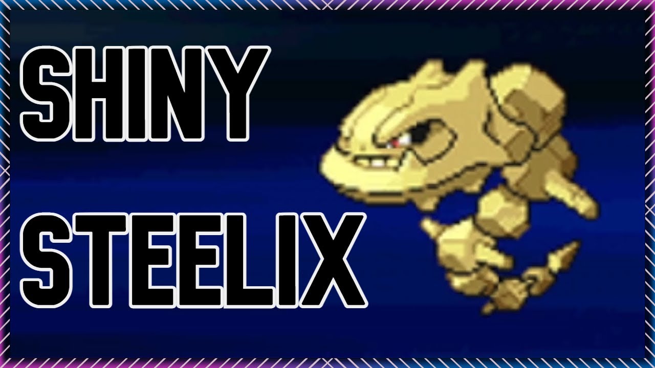 LIVE Shiny Steelix in 8,808 REs in Pokemon D/P/Pt!!!!! - YouTube