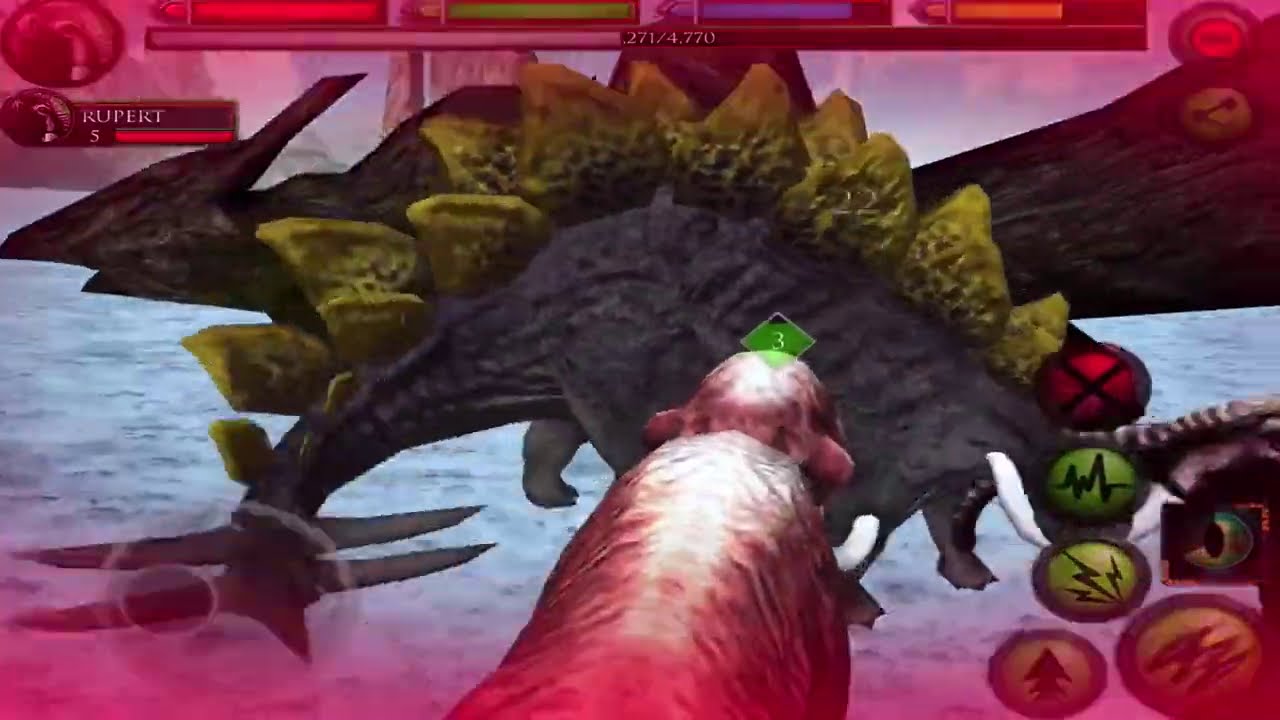 Mammoth VS T-Rex, Sabertooth, Dinosaurs, Ultimate Dinosaur Simulator ...