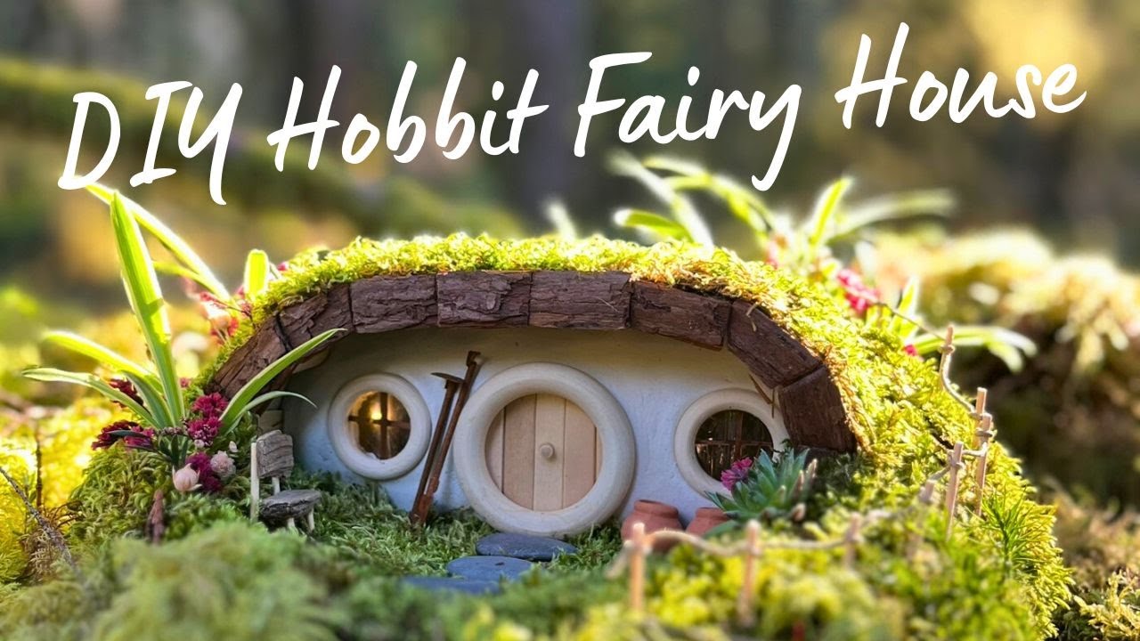 DIY living Hobbit House - YouTube