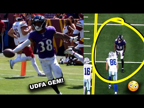 Keyon Martin [UDFA STEAL] Should Make 53 MAN ROSTER 👀🔥 Ravens  Preseason Highlights
