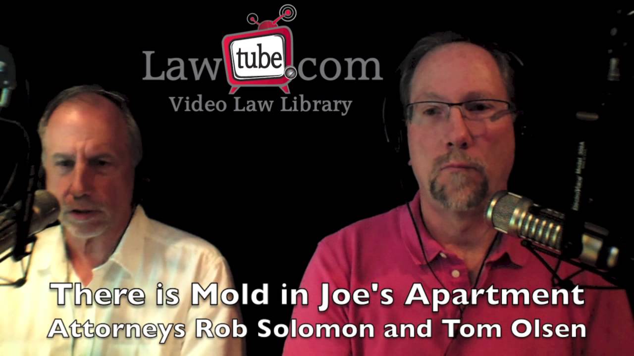Joe has mold in his apartment - YouTube