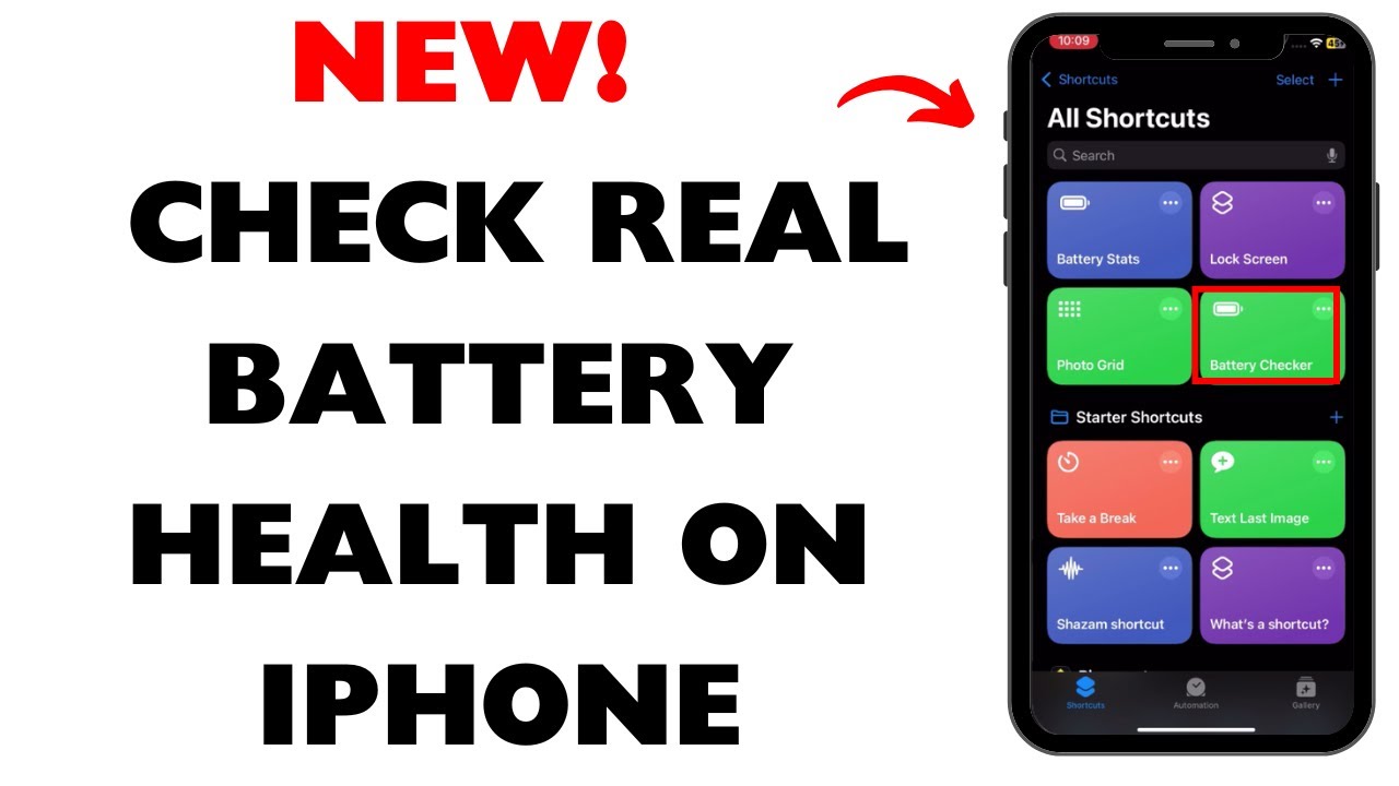 NEW! How to Check Real battery Health on Iphone - YouTube