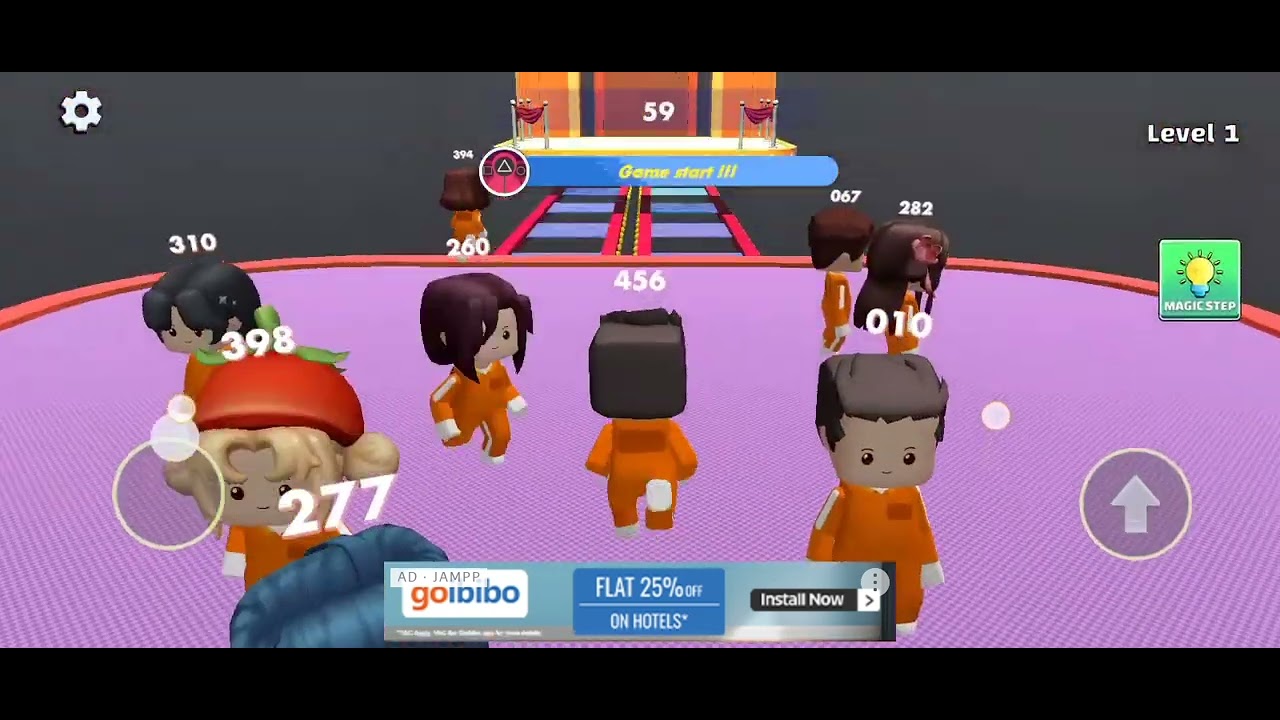 Survival escape level 10 | squad game play| squid game | challenge 456 ...