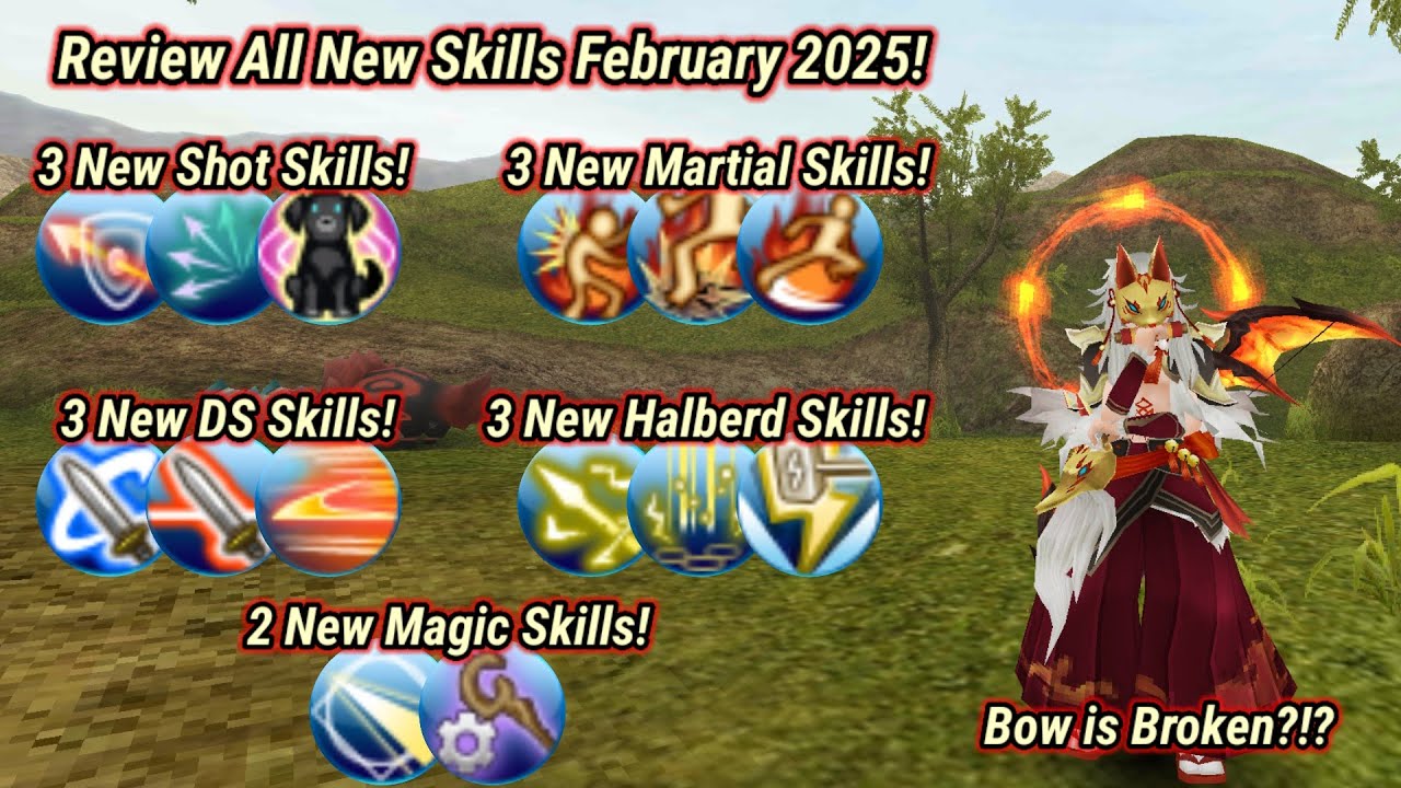 Toram Online - Review All New Shot, Magic, Martial, Dual Sword and ...