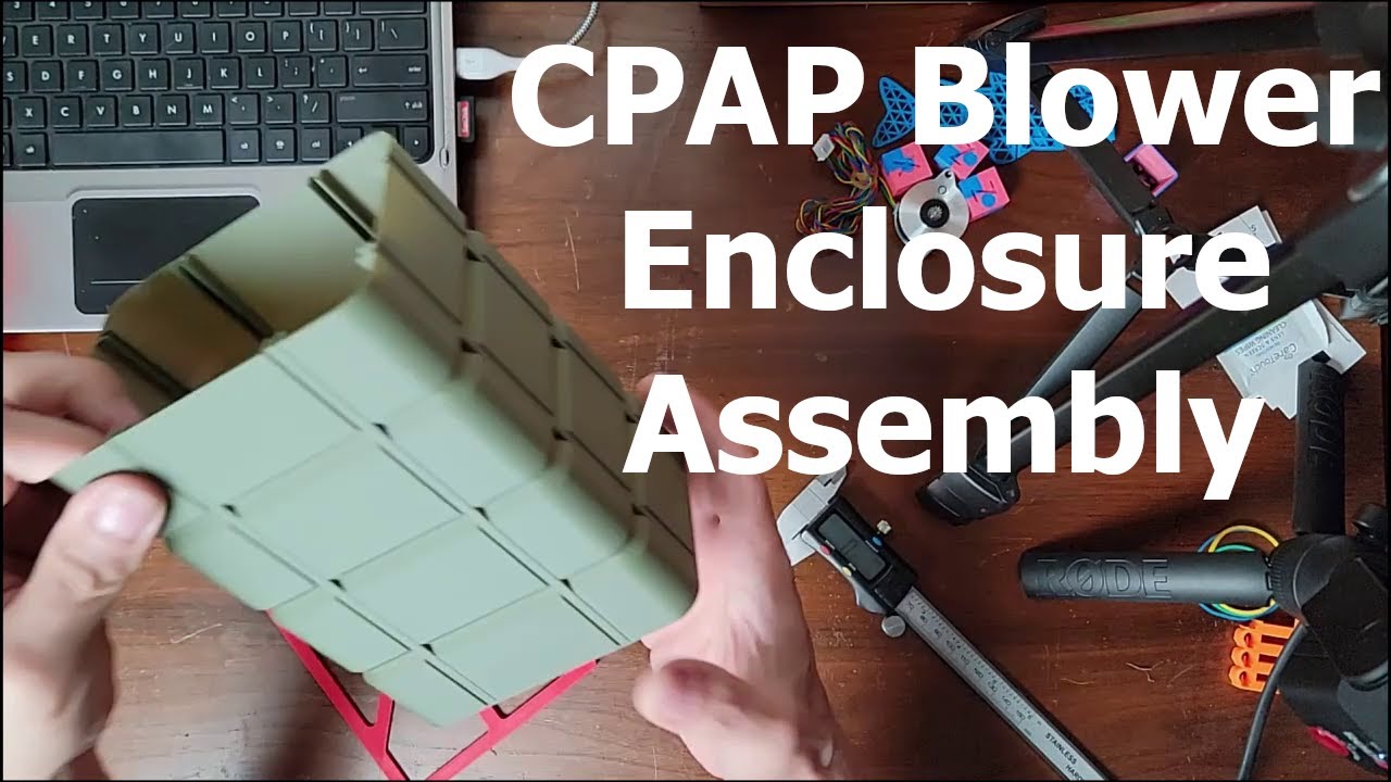 Quiet CPAP Blower Enclosure Assembly for Magnetic IDEX 3D Printer ...