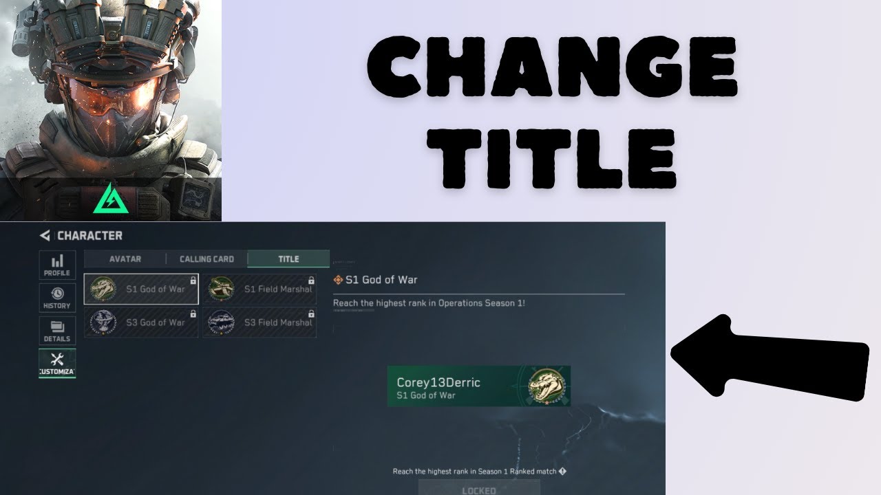 How to Change title in Delta Force Mobile - YouTube