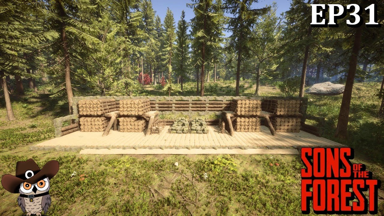 Beginnings Of The Perfect Storage Building! | Sons of the Forest | Ep31 ...
