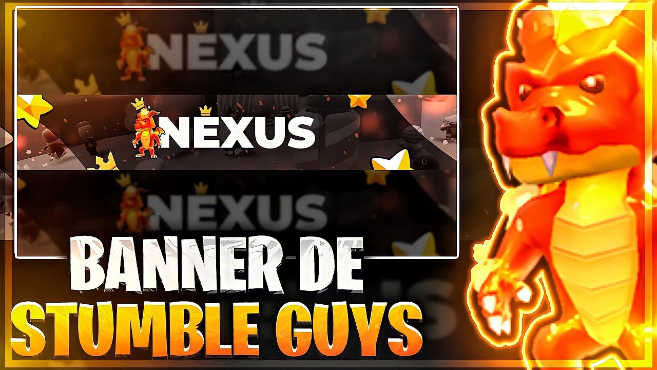 COMO FAZER BANNER DE STUMBLE GUYS PELO CELULAR *rápido* - YouTube