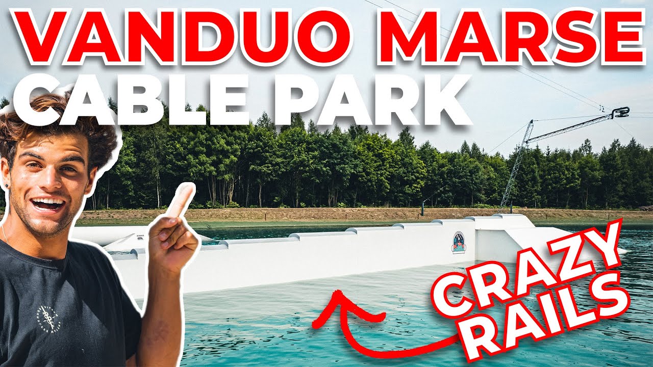 Vanduo Marse Cable Park Tour | Crazy Wakeboarding Rails | Wakeboarding ...