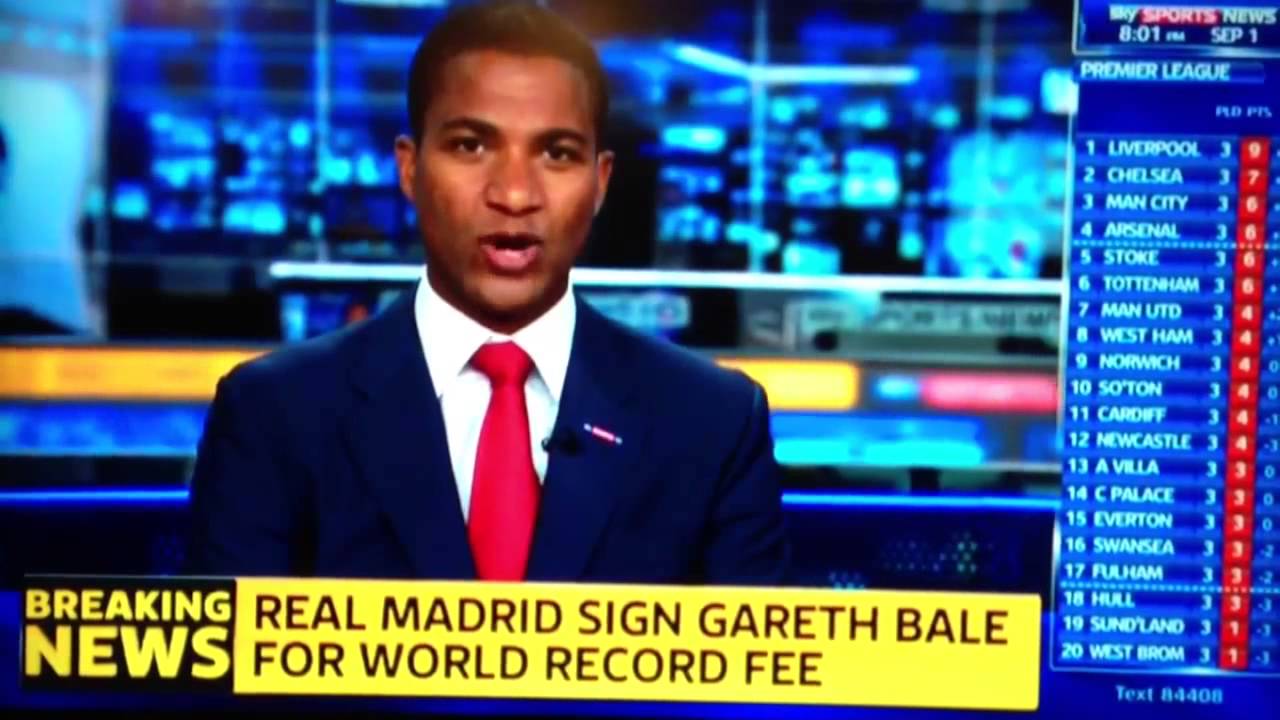 Real Madrid Sign Gareth Bale For World Record Fee - YouTube