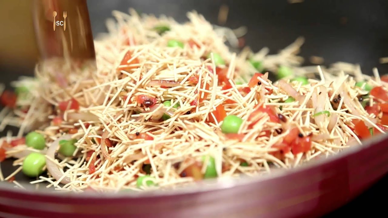 Vermicelli Upma - Easy To Make Quick Homemade Breakfast Recipe By Ruchi ...