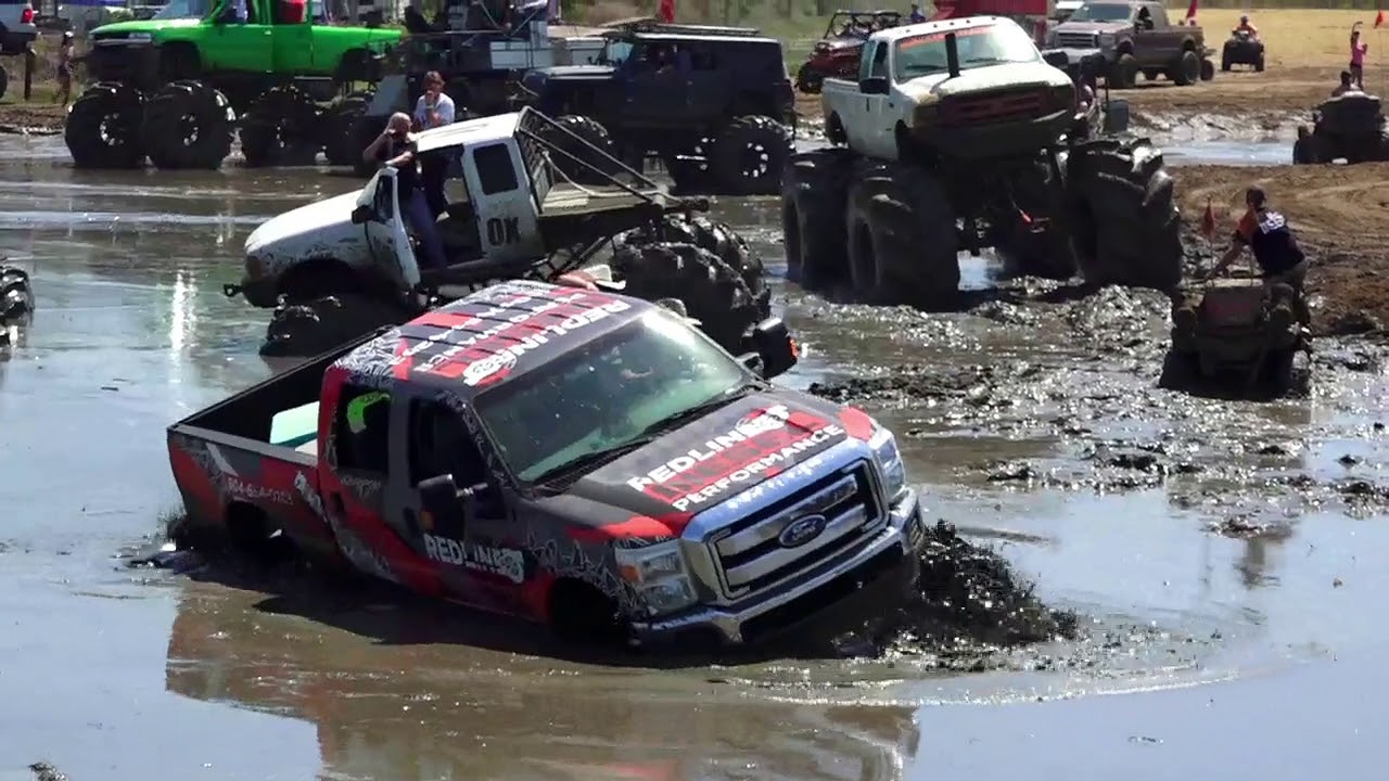 Redneck Mud Park - Redline Diesel Performance - YouTube