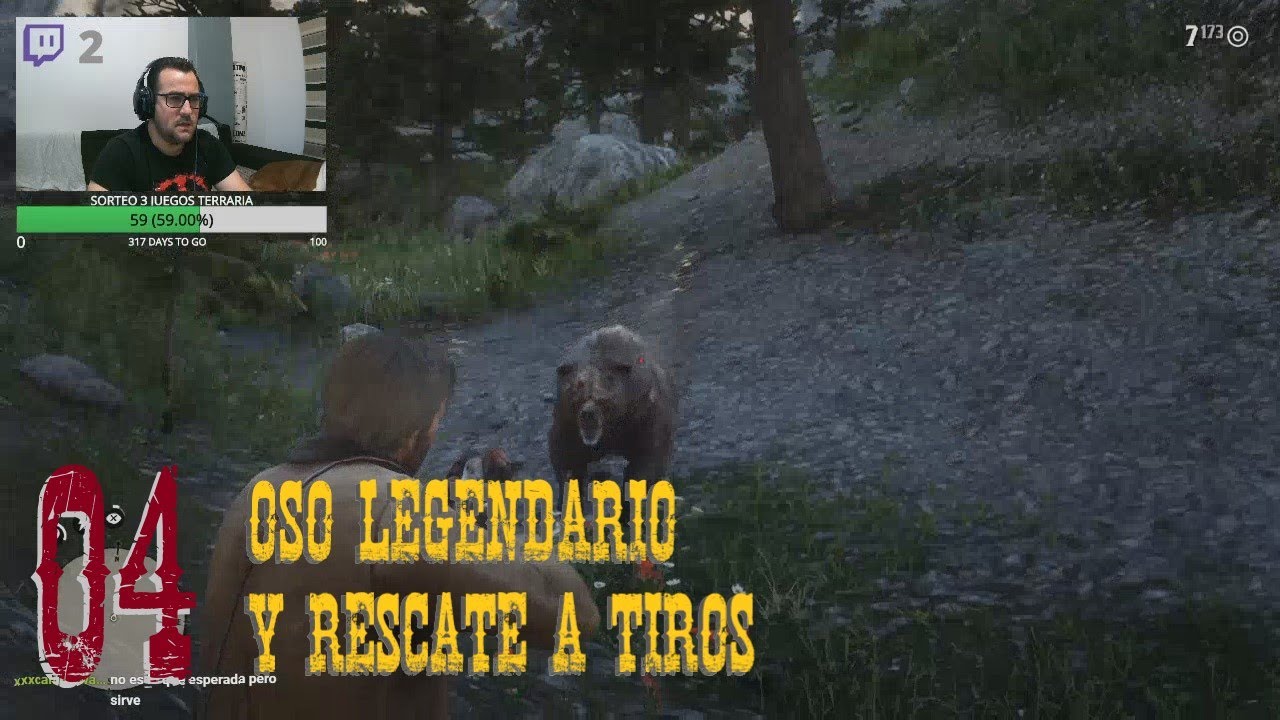 Red dead redemption 2. 04. Oso legendario y rescate a tiros - YouTube