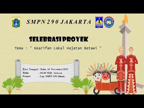 Selebrasi Proyek SMP Negeri 290 Jakarta - YouTube