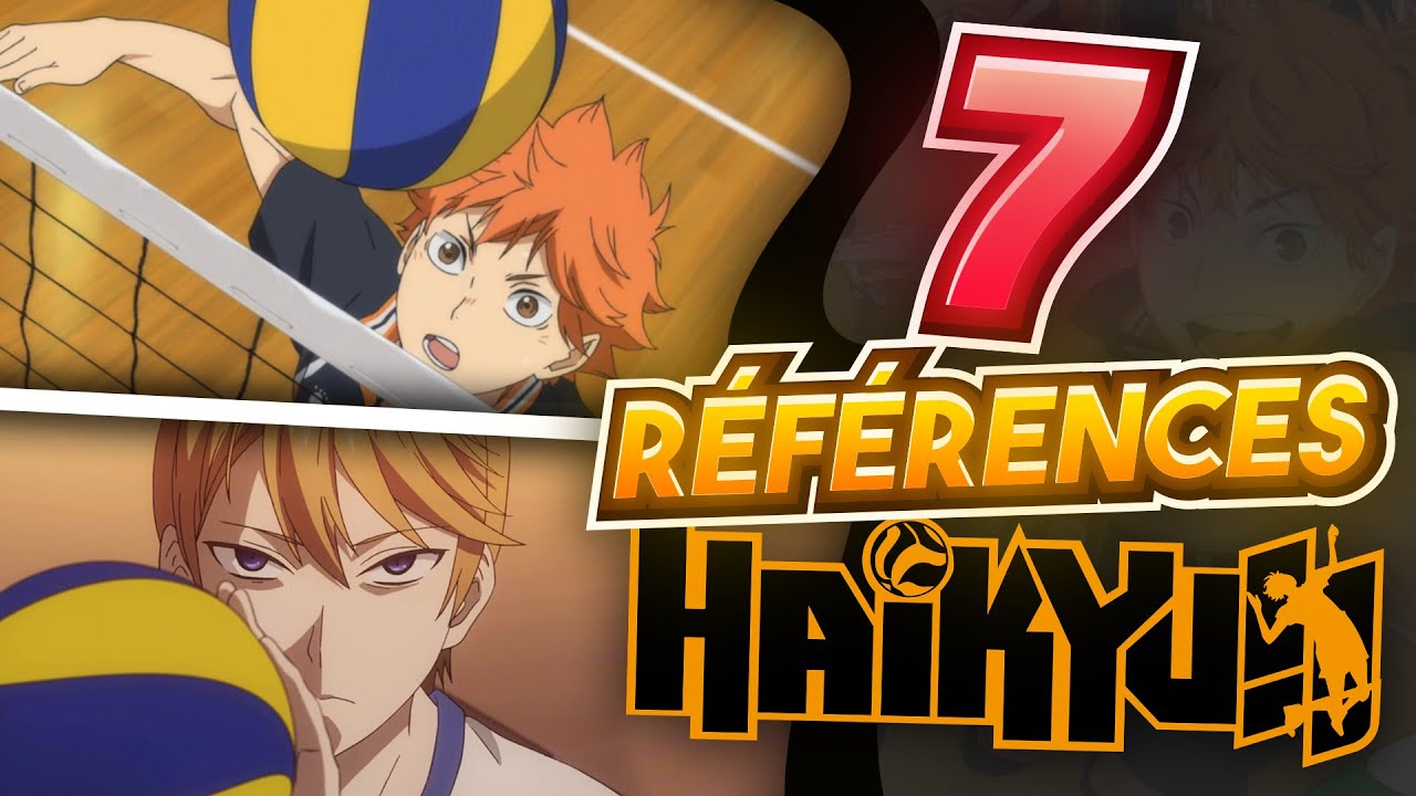 7 RÉFÉRENCES à HAIKYUU dans d'autres OEUVRES ! 🏐🖐️ - YouTube