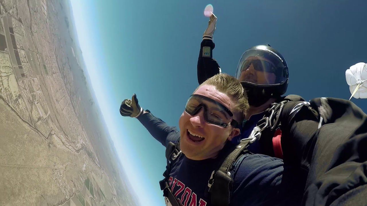 My First Jump - Skydive Marana, AZ - YouTube