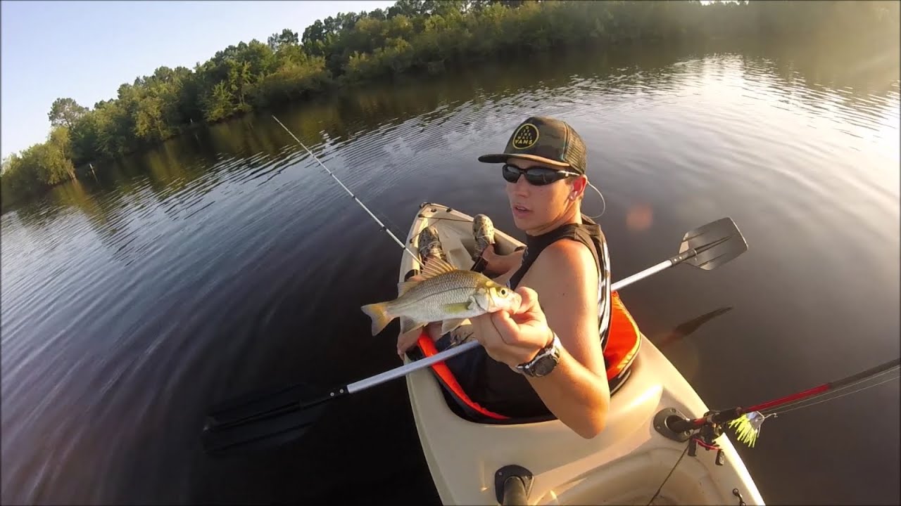Wiggins Mill Kayak Fishing (Bass, Bream, Yellow Perch, White perch) 7 ...