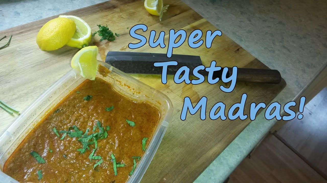 BIR Style Madras Curry Sauce - Vegetarian and Super Tasty! - YouTube