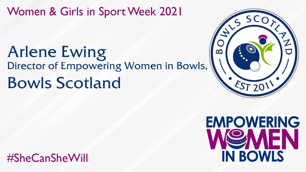 Scottish Women & Girls in Sport Week 2021 - Arlene Ewing - YouTube