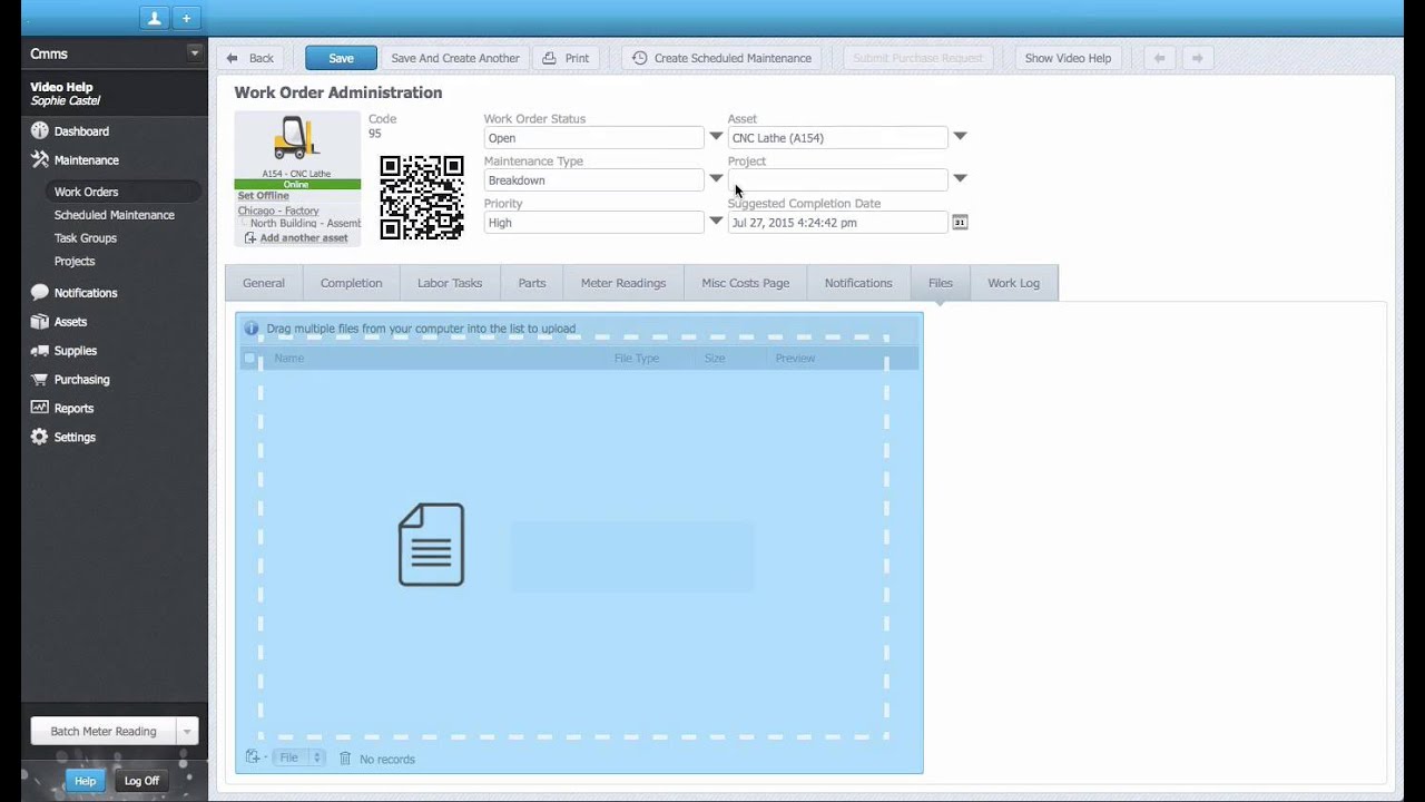 Tutorial : Getting Started with Work Orders - YouTube