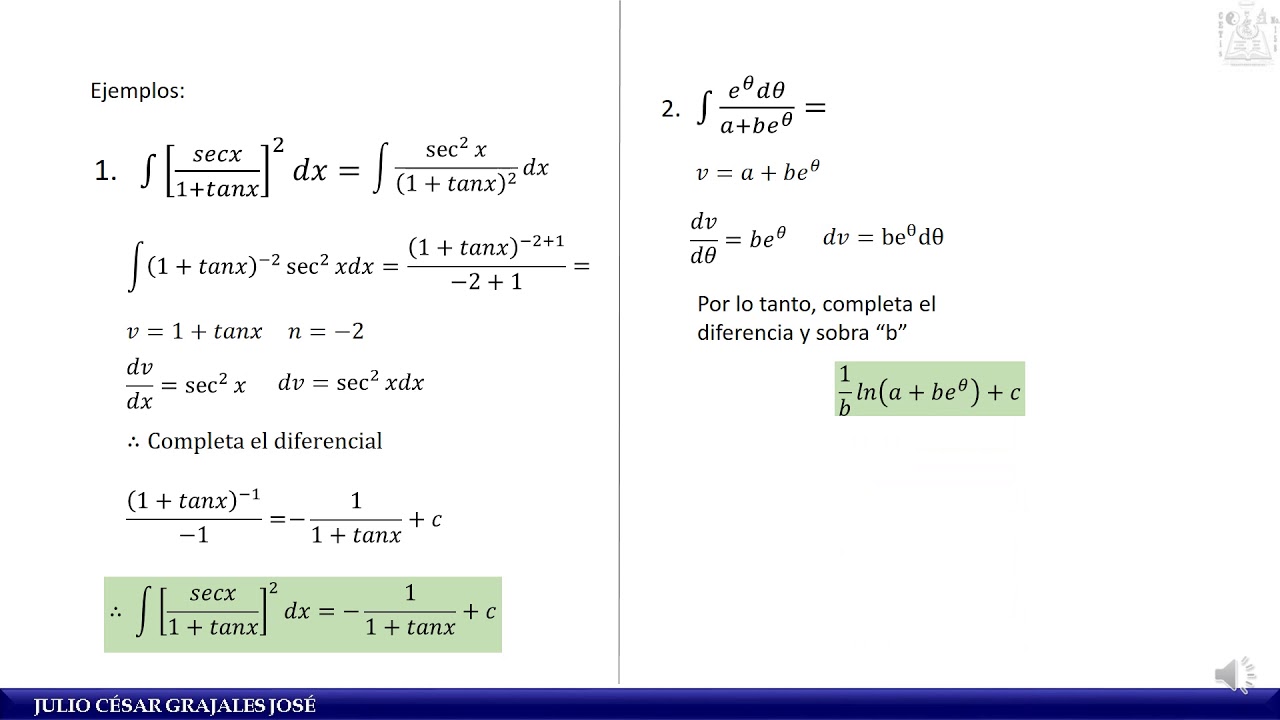 Algunas integrales que aparentan complejidad y se resuelven con ...
