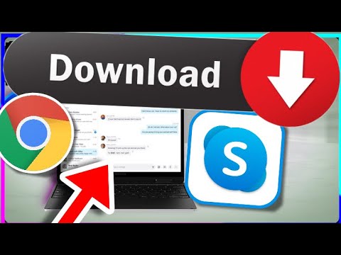 how to download skype on chromebook (how to download skype on chromebook) - YouTube