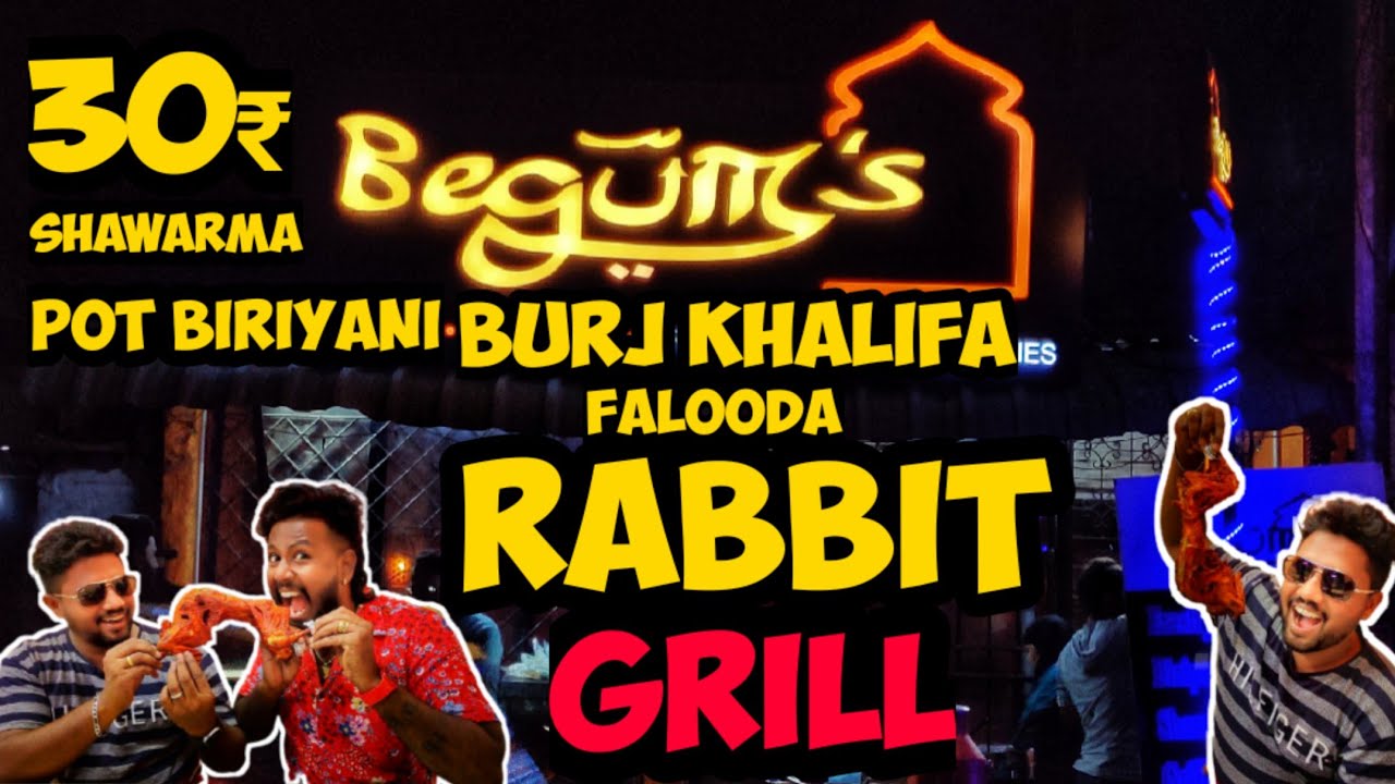 30₹ Shawarma / Rabbit Grill / Burj Khalifa Falooda / Pot Biriyani ...