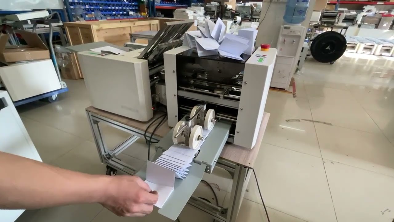 Sysform 8306 Paper Folder + 8400 Knife Folder Combination 2 (C Fold ...