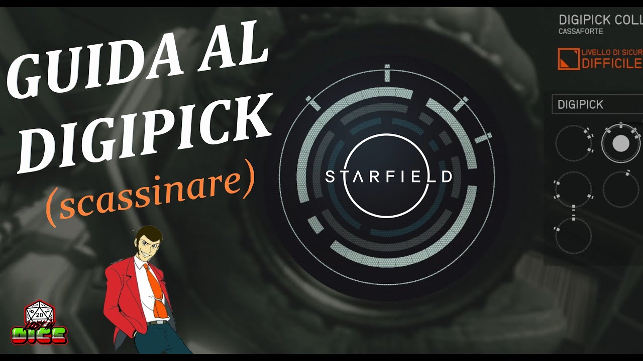 STARFIELD 🔒 GUIDA AL DIGIPICK 🔑 COME SCASSINARE?! 🚀 ITA HD PC GUIDA ...