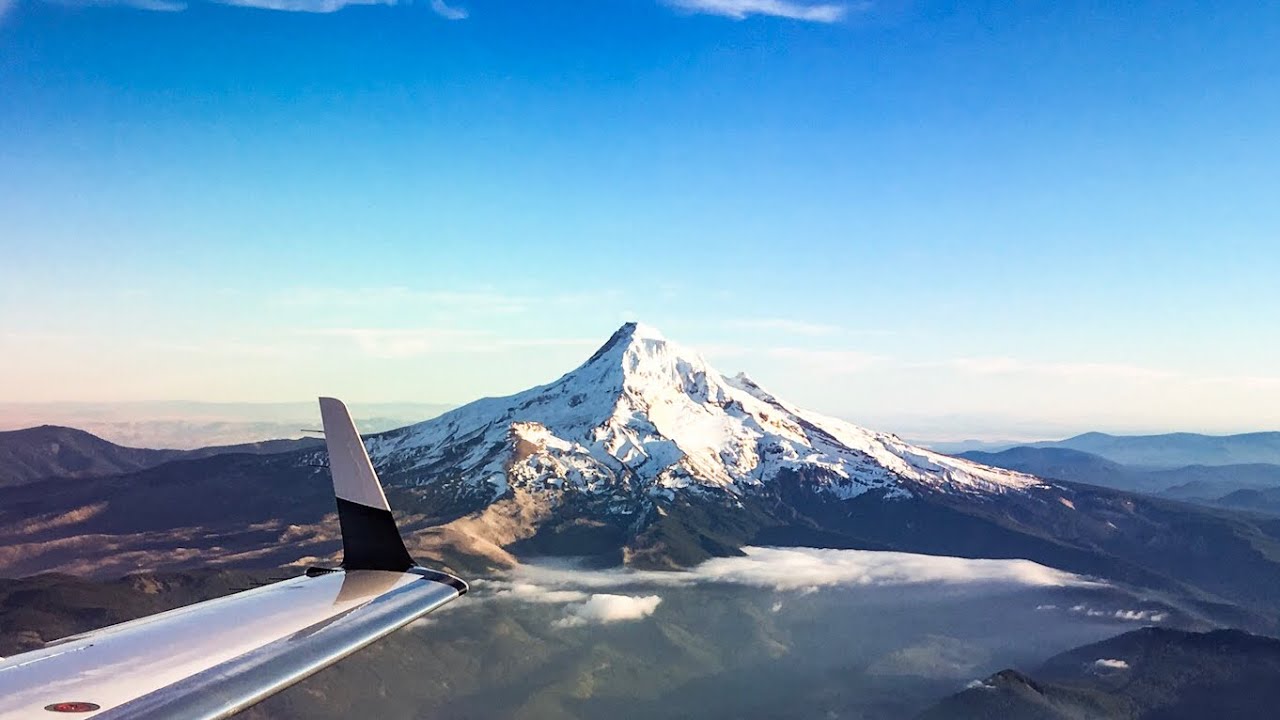 Flying From Portland To Olympia. Phenom 300 With ATC Audio - YouTube