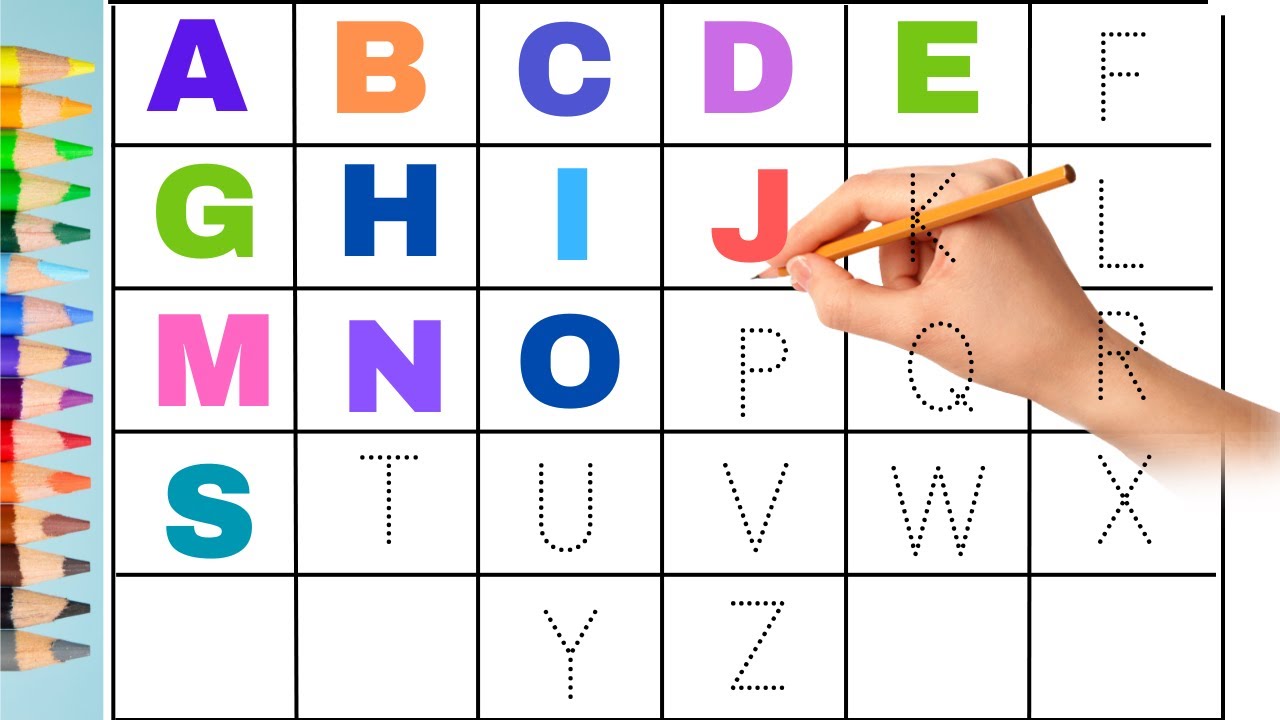 Alphabets II A for Ant, B for Boat, C for Cow I abcd for kids I learn ...